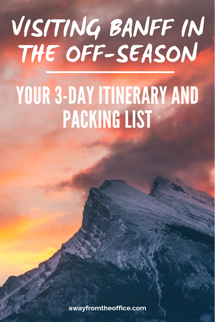 3 Days in Banff National Park During Shoulder Season – Away From The Office